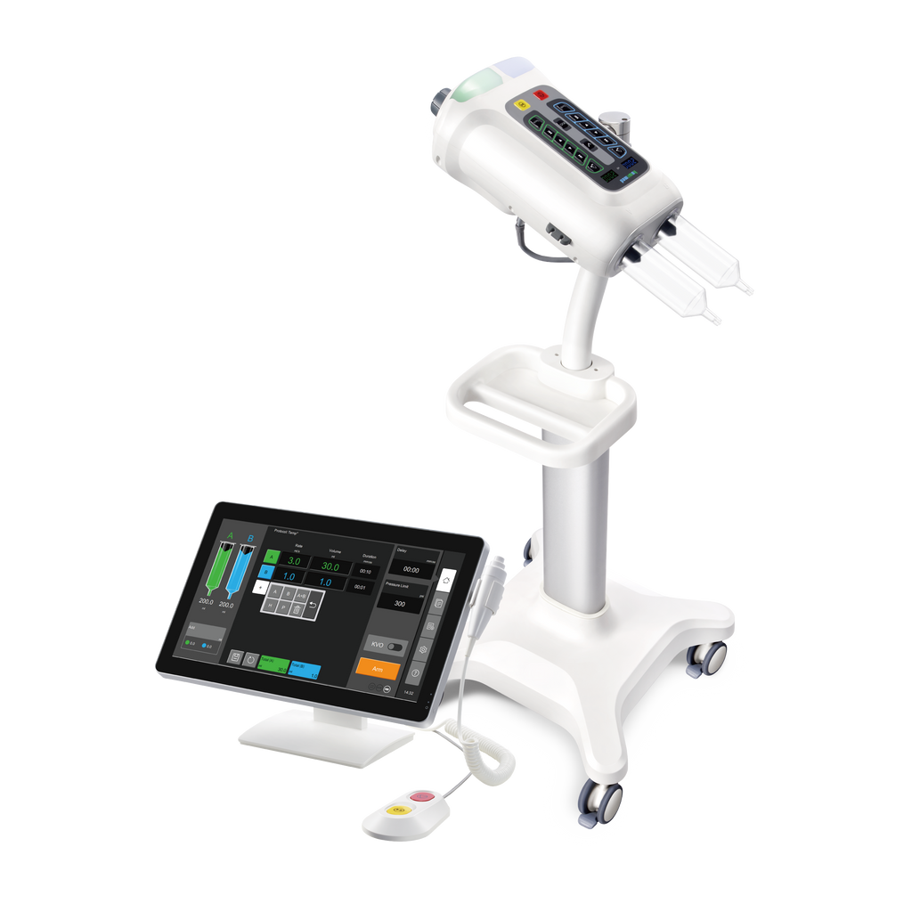 Syringe CT Contrast Media Injector